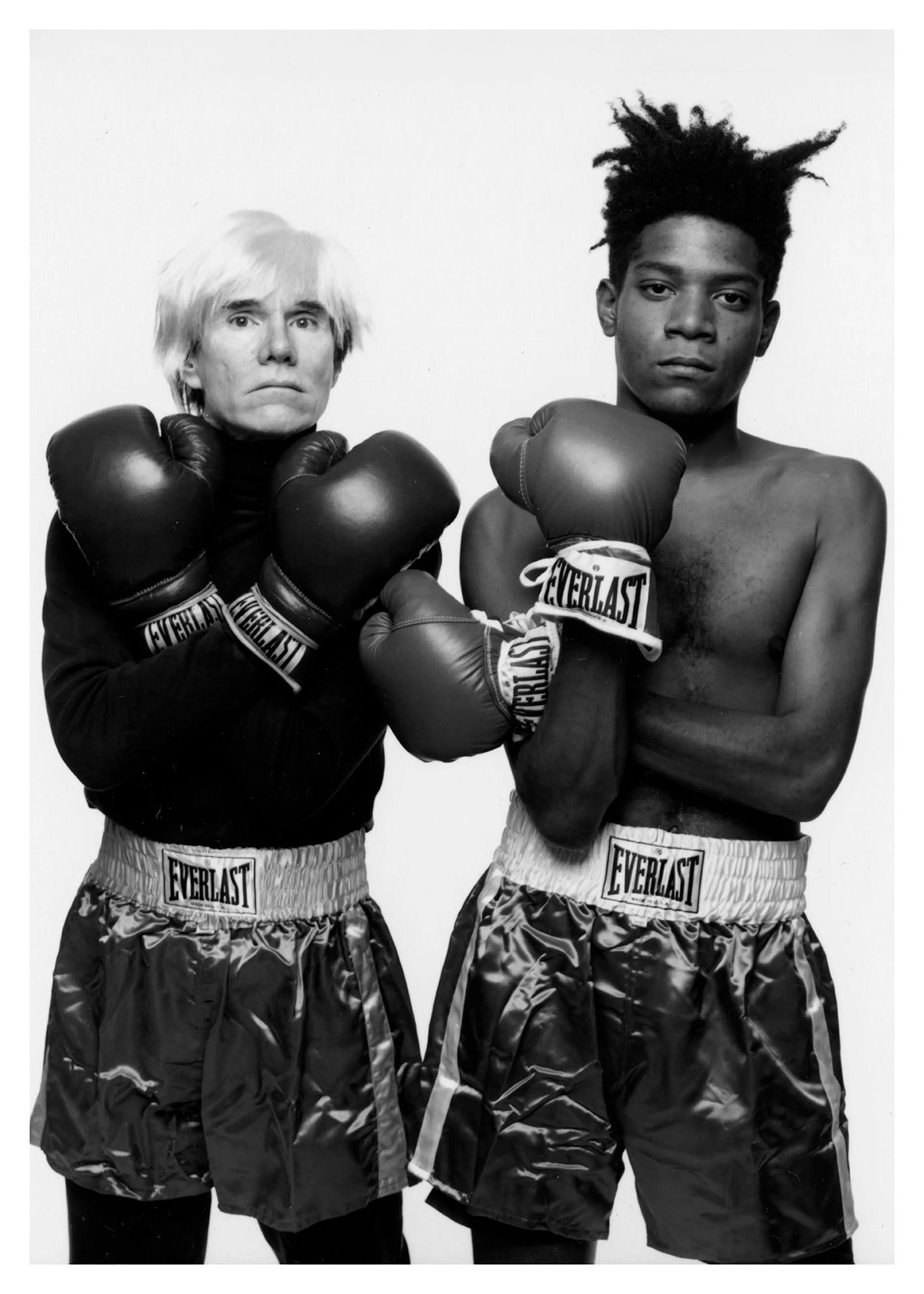 Basquiat x Warhol Everlast - Basquiat - Prints en posters - Pepperwall ...
