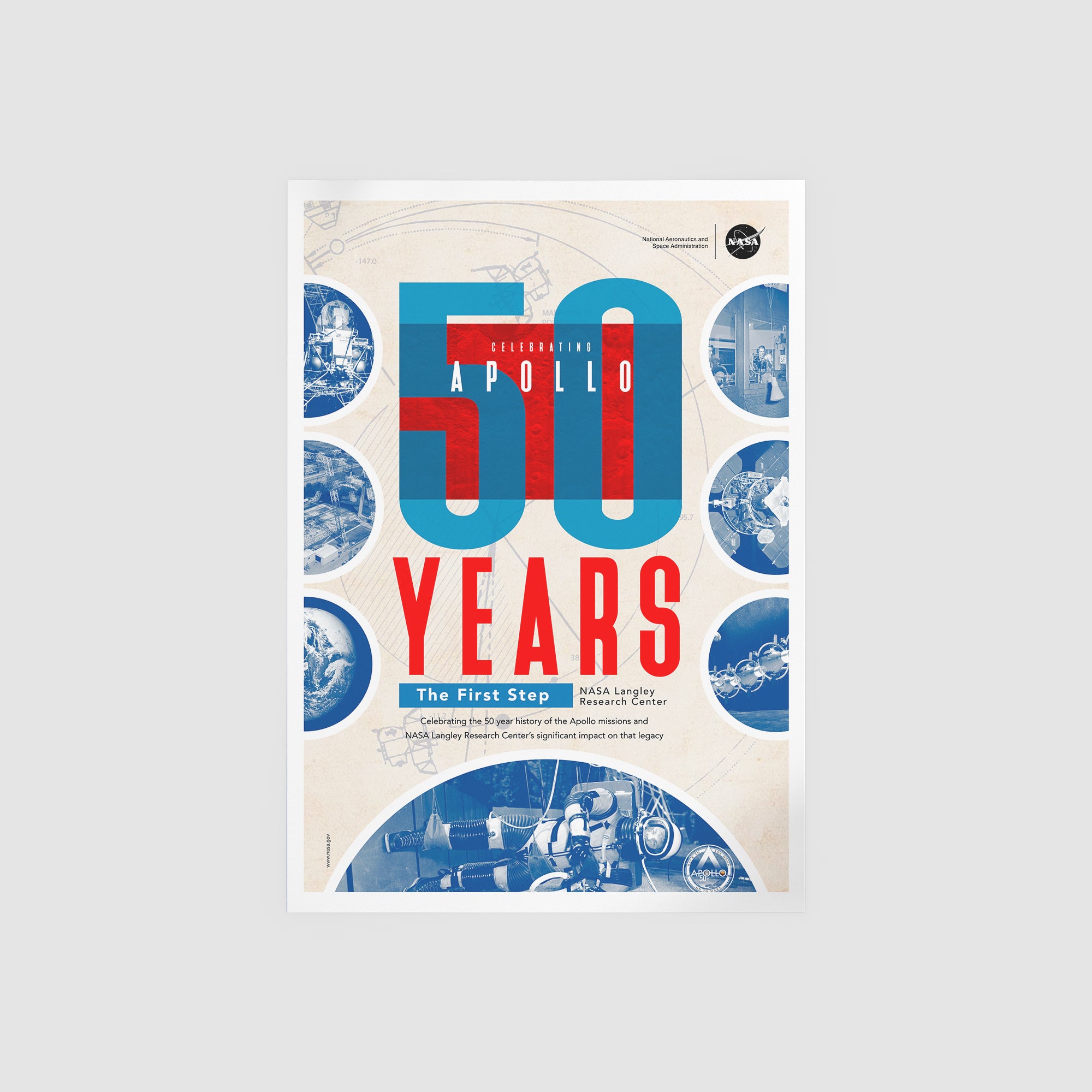 Celebrating 50 Years Of Apollo - Apollo Program - Prints en posters ...