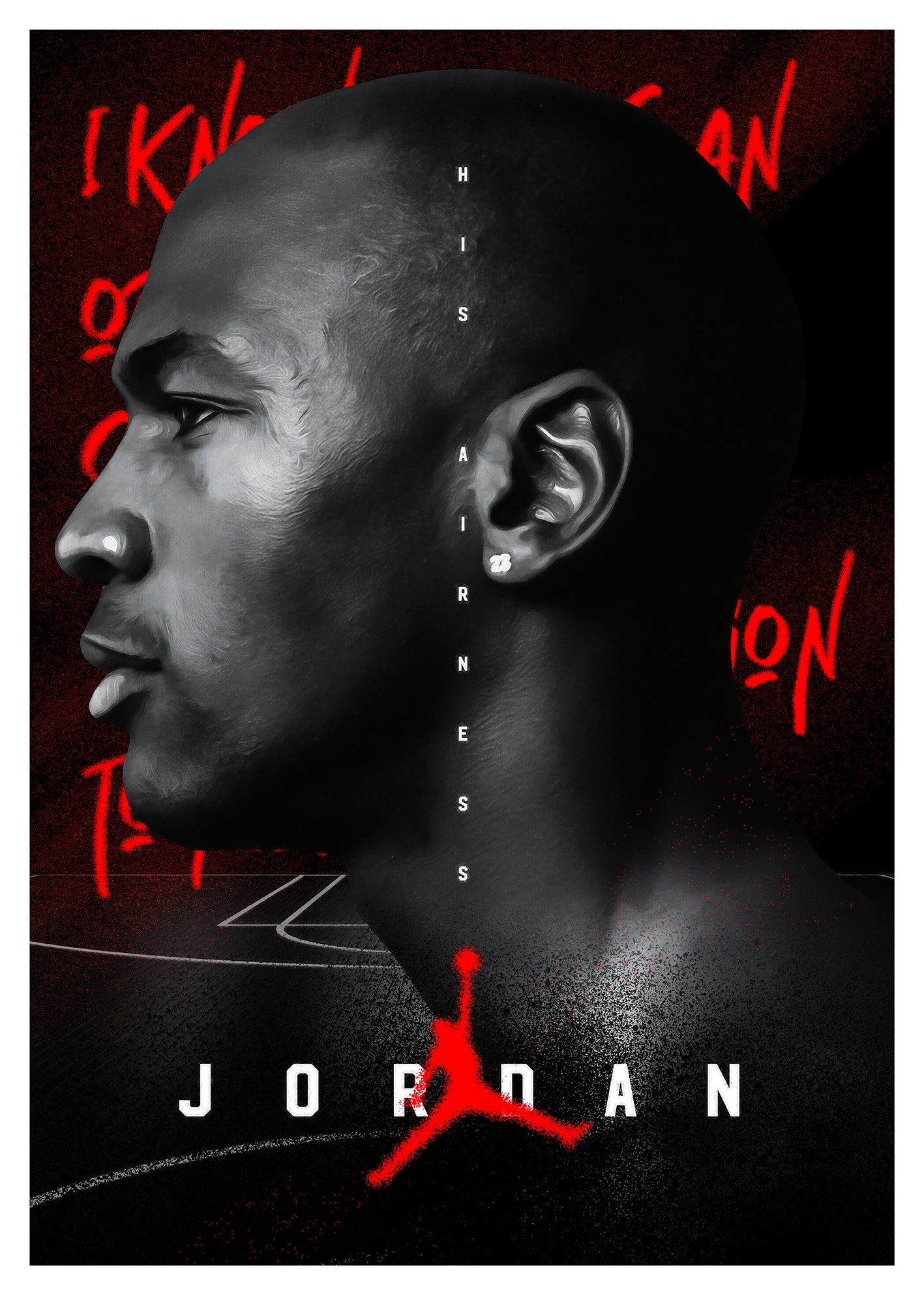 His Airness Michael Jordan - - Prints en posters - Pepperwall Nederland