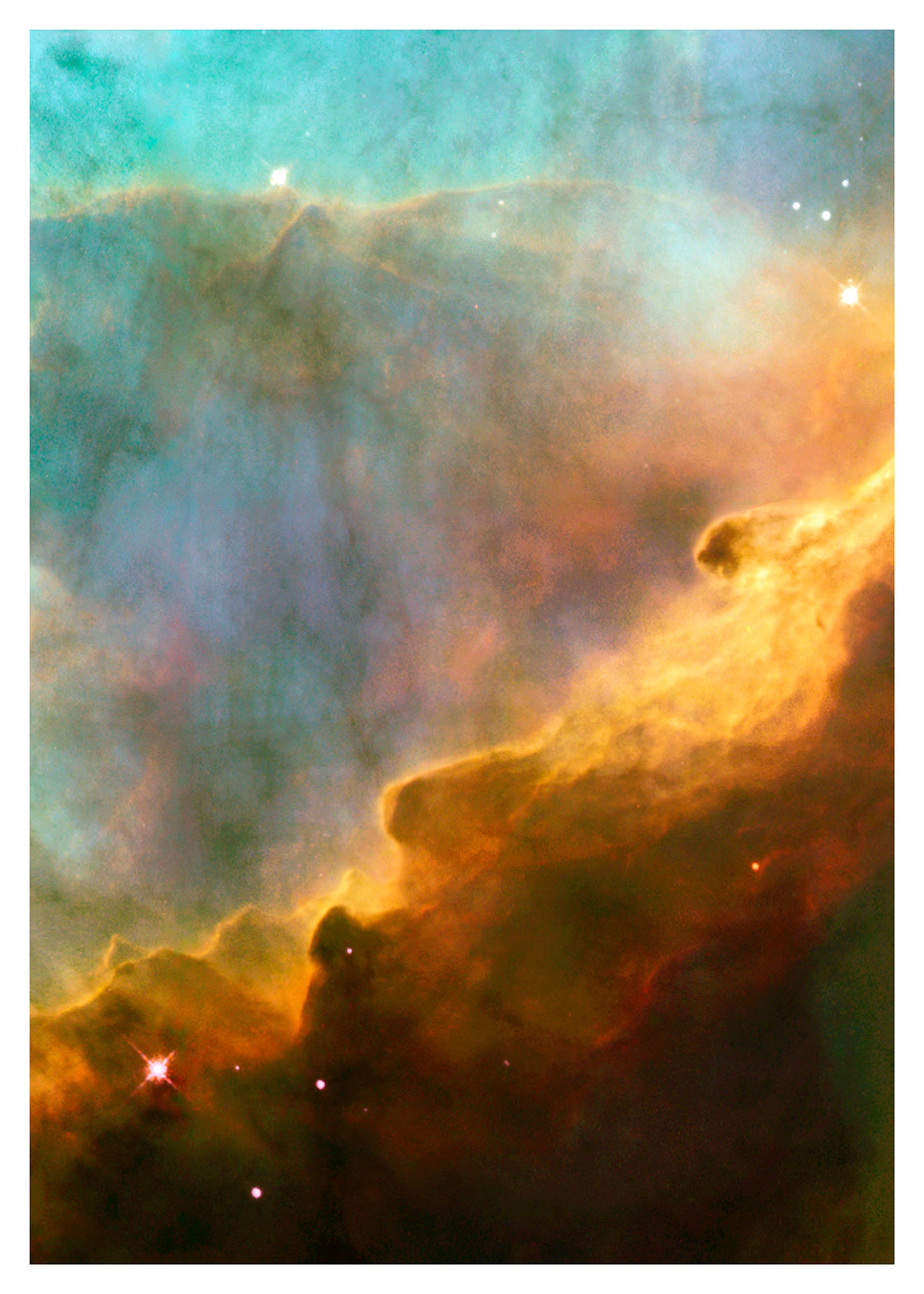 Swan Nebula Messier 17 - Astrofotografie - Prints en posters ...