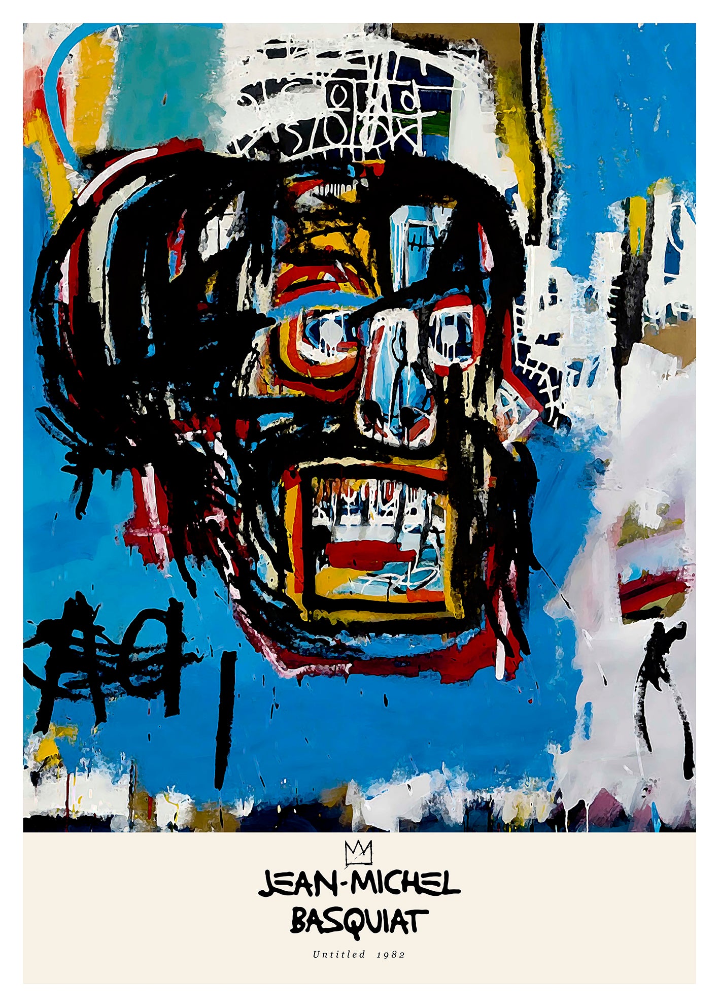 Untitled 1982 - Basquiat - Prints en posters - Pepperwall Nederland