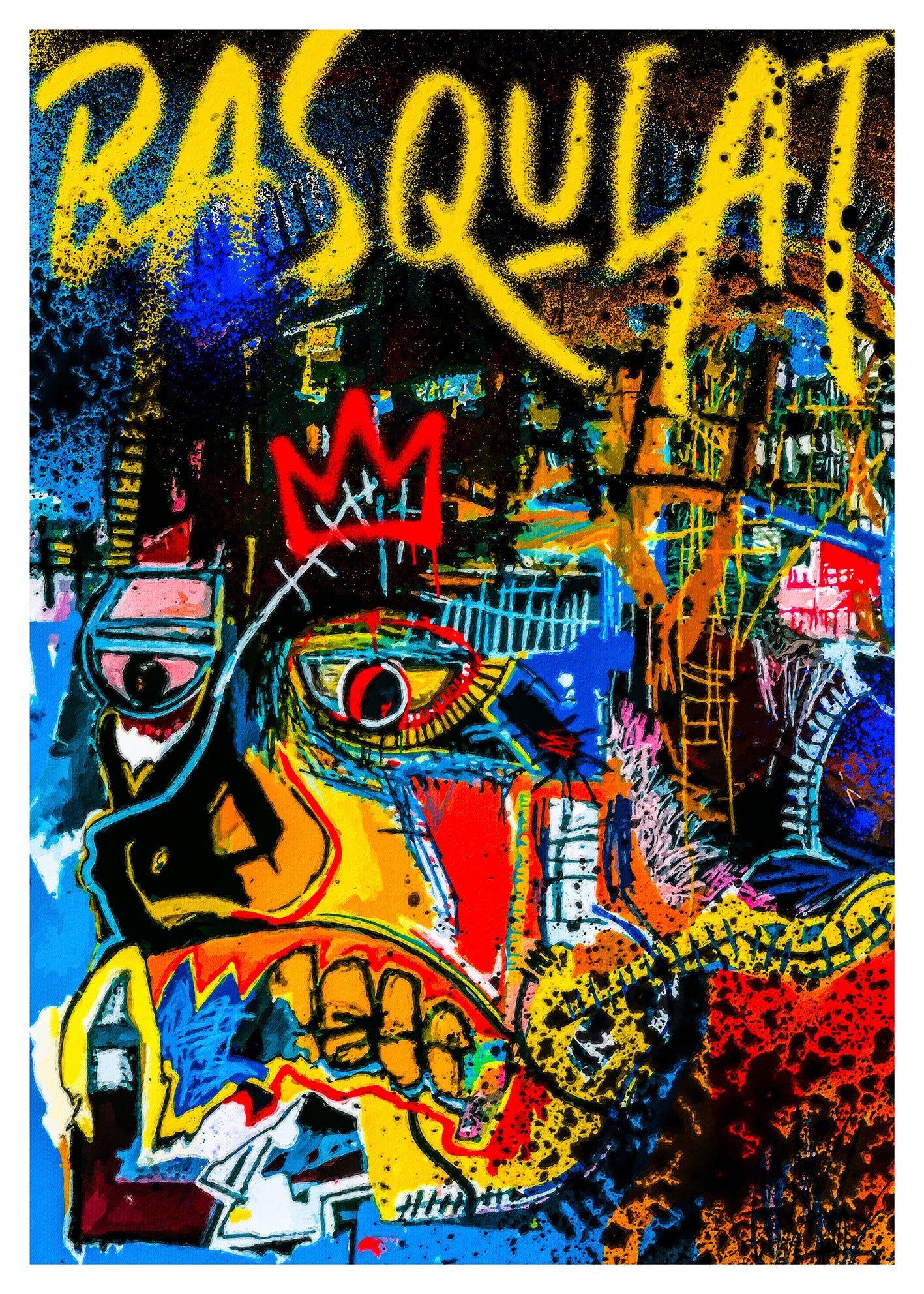 Untitled Skull - Basquiat - Prints en posters - Pepperwall Nederland